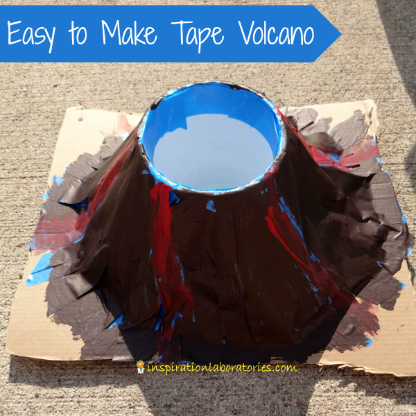How To Make A Tape Volcano Inspiration Laboratories