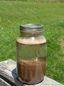 Make sediment jars to learn about dirt. This is fun introduction to ...