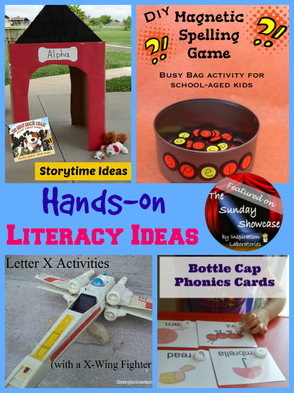 The Sunday Showcase Hands on Literacy Activities Inspiration 