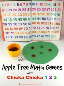 Apple Tree Math Games with Chicka Chicka 1, 2, 3 | Inspiration Laboratories