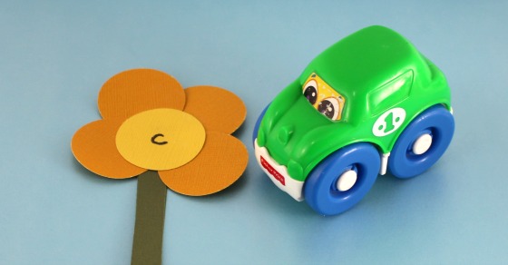 Beginning Letter Sounds Flower Matching Game | Inspiration Laboratories