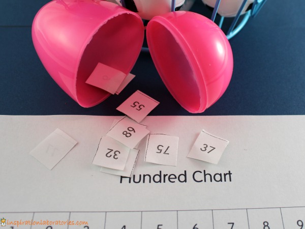 Easter egg hundred chart2 | Inspiration Laboratories