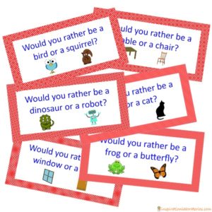 Dr. Seuss Inspired Would You Rather Game | Inspiration Laboratories