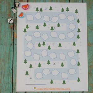 Printable Winter Math Game Board | Inspiration Laboratories