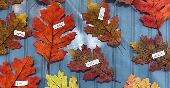 leaf sight words fb | Inspiration Laboratories