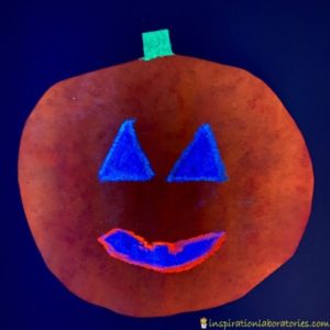 Glowing Halloween Art with Pumpkin Diffusing Paper | Inspiration ...
